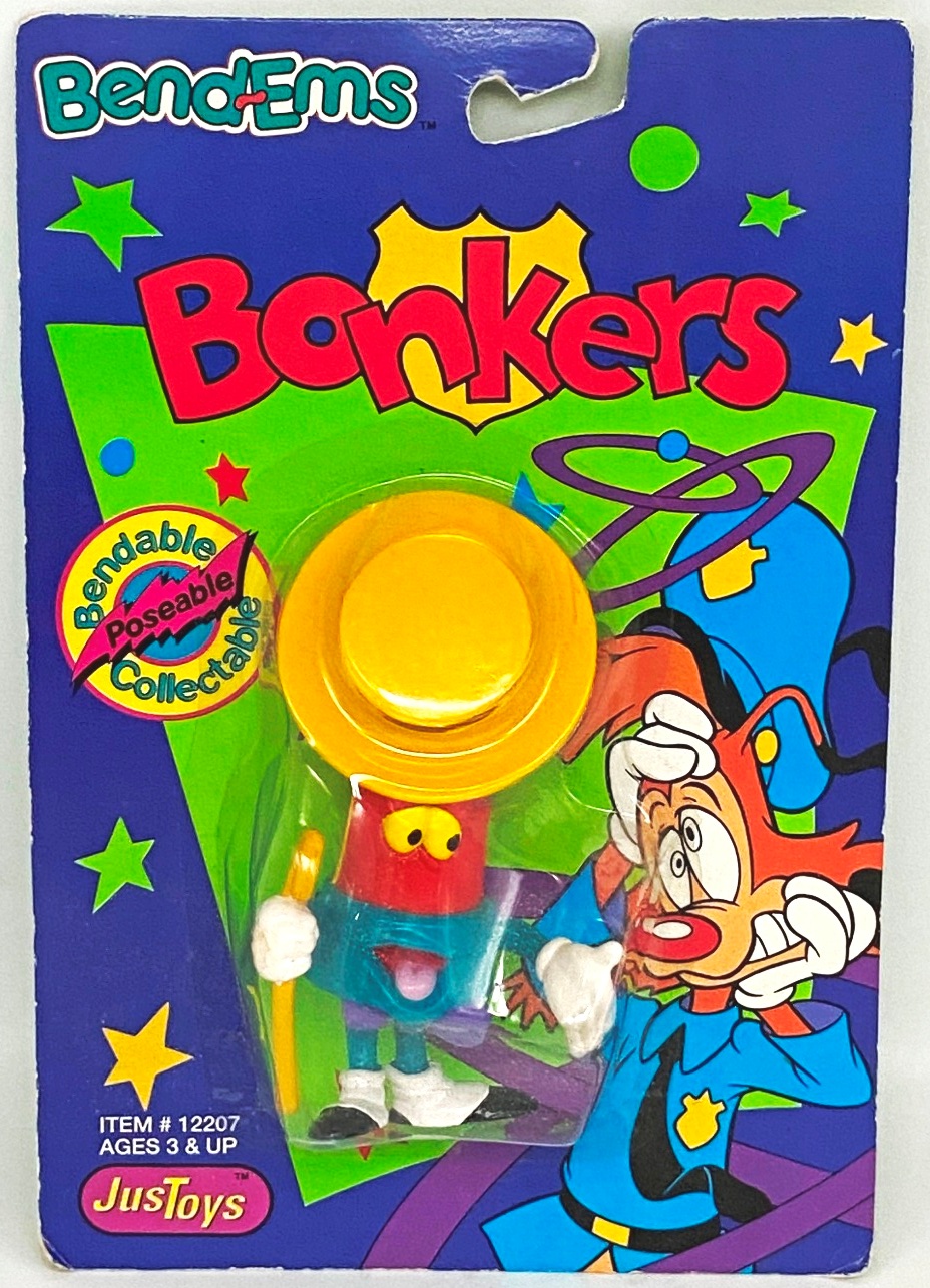 1990's Just Toys Bonkers Toon Light Bend-Ems Animated Series (Bendable ...