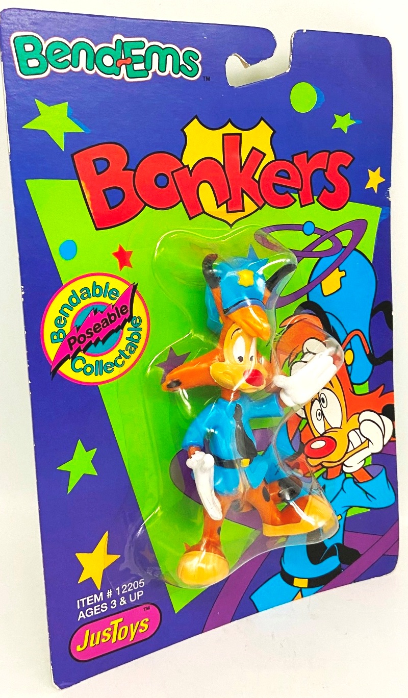 1990's Just Toys Bonkers D Bobcat Bend-Ems Animated Series (Bendable ...