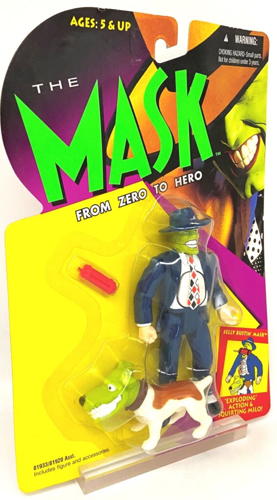 Vintage 1995 Kenner The Mask Belly Bustin Mask "From Zero To Hero ...