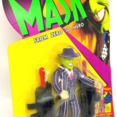 Vintage 1995 Kenner The Mask Quick-Draw Mask "From Zero To Hero ...