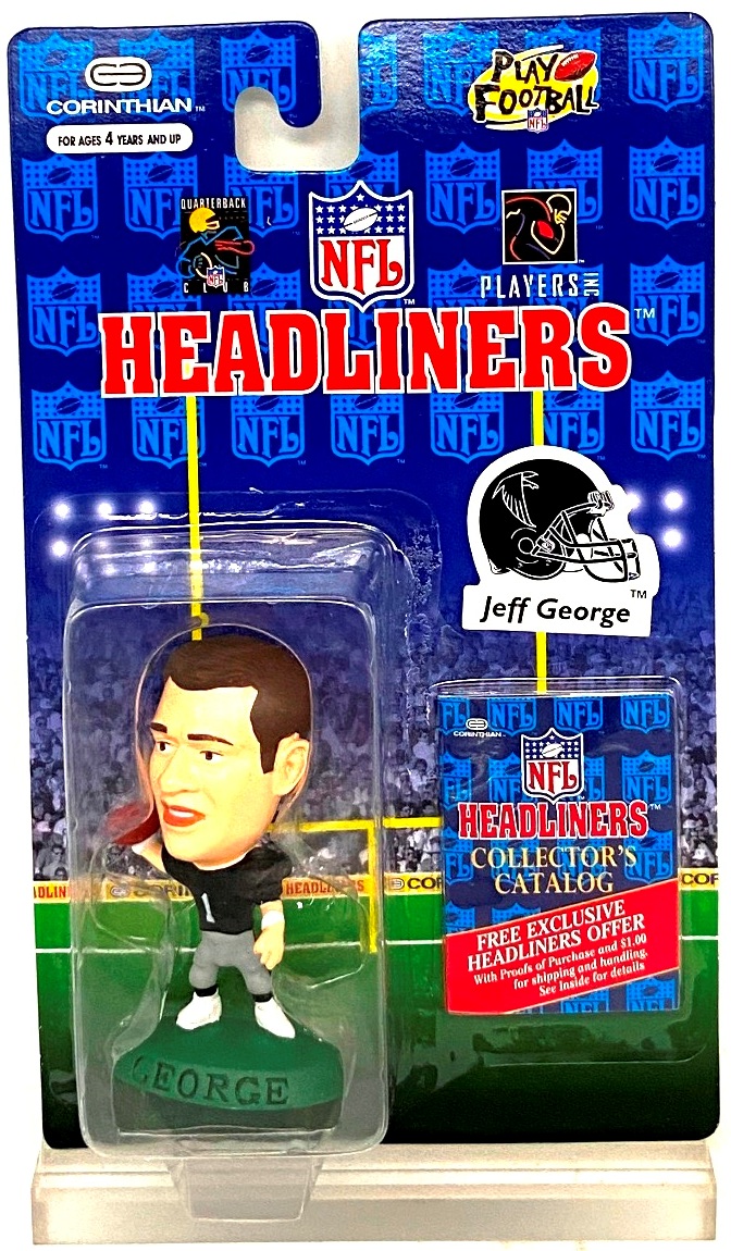 Vintage 1996 Corinthian Headliners NFL Jeff George (Atlanta Falcons ...
