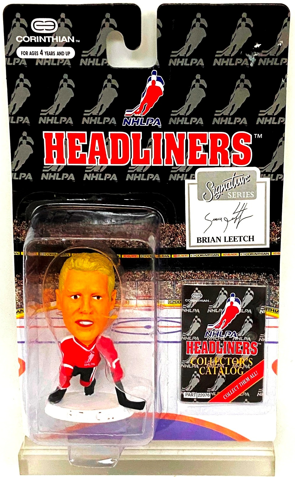 Vintage 1996 Corinthian Headliners Exclusive NHLPA Brian Leetch ...