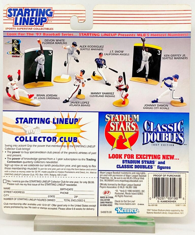 Vintage 1997 Series Starting Lineup Cooperstown Collection AAGPBL ...