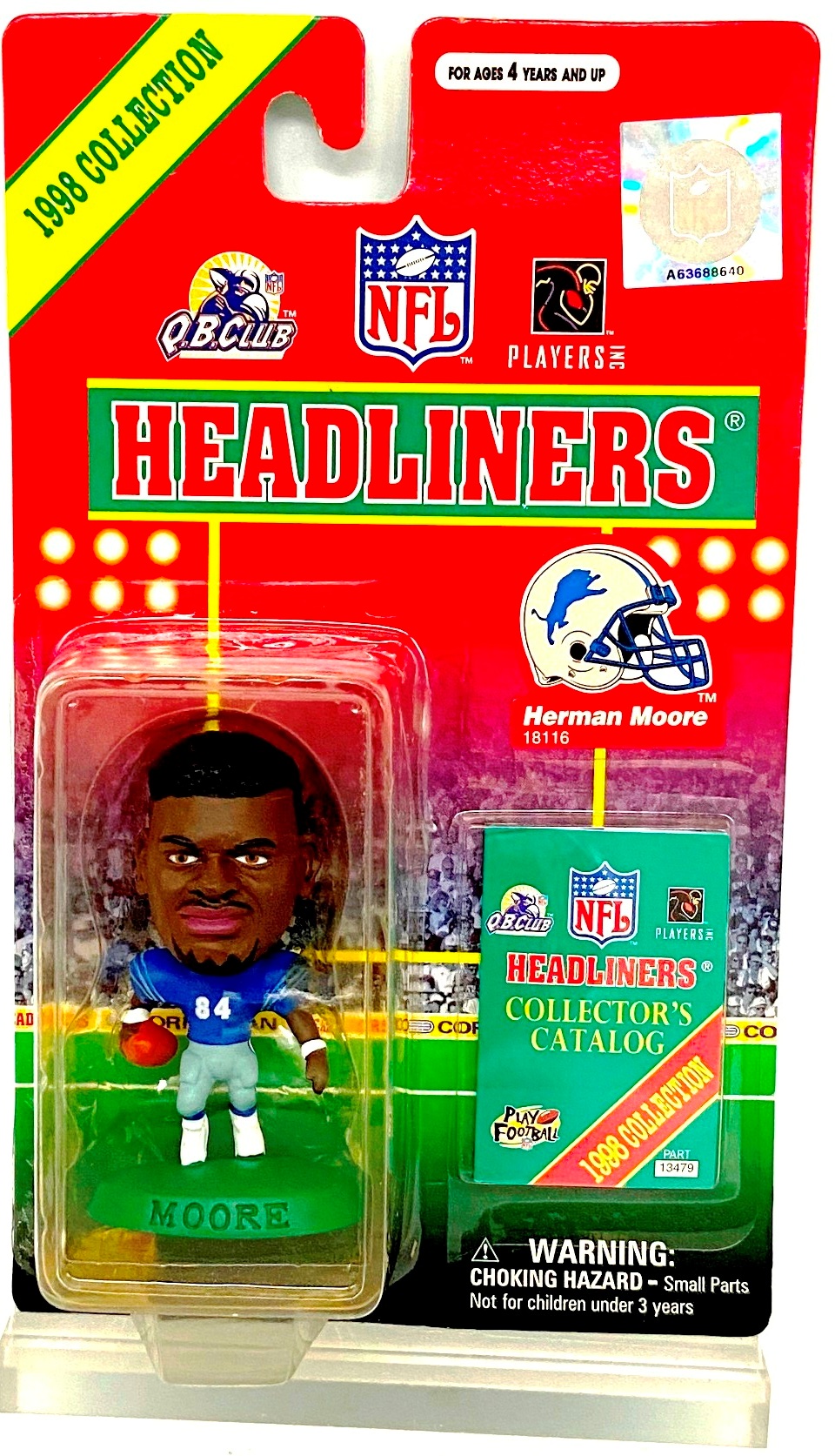 Vintage 1998 Corinthian Headliners Collection Herman Moore (“Detroit ...