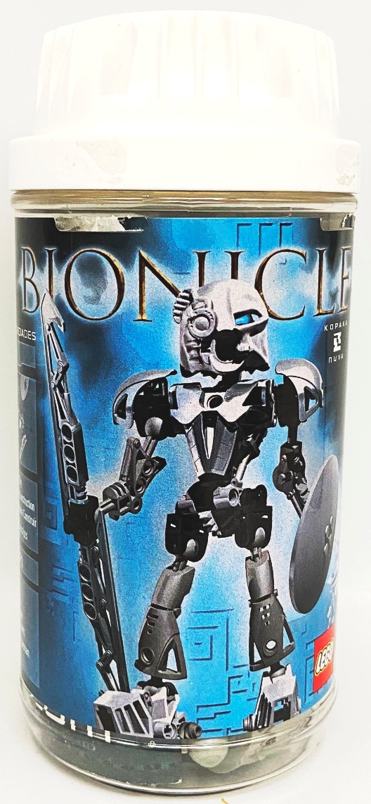 2002 Lego Bionicle Kopaka Nuva 8571 Game Toy Model "Contains 43-Pieces ...