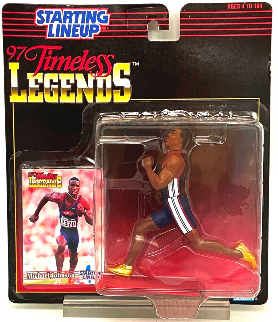 Vintage 1997 Starting Lineup Timeless Legends USA Track & Field Michael ...
