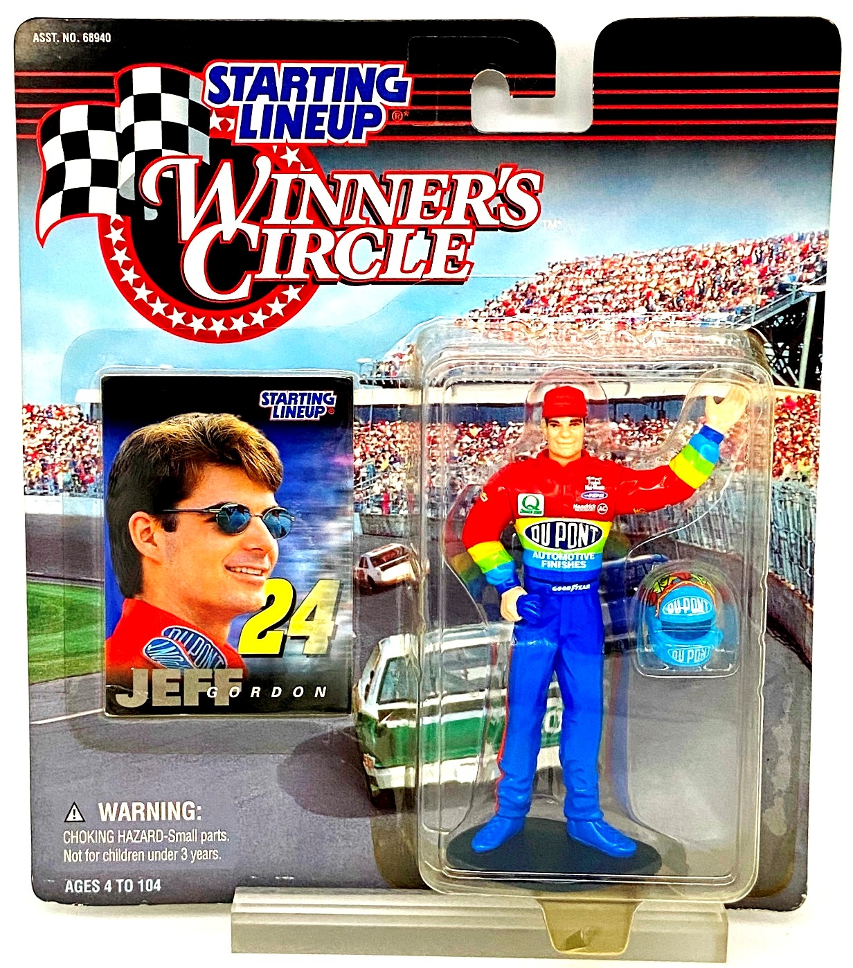 Vintage 1997 Starting Lineup Winner Circle Jeff Gordon ("Includes All ...