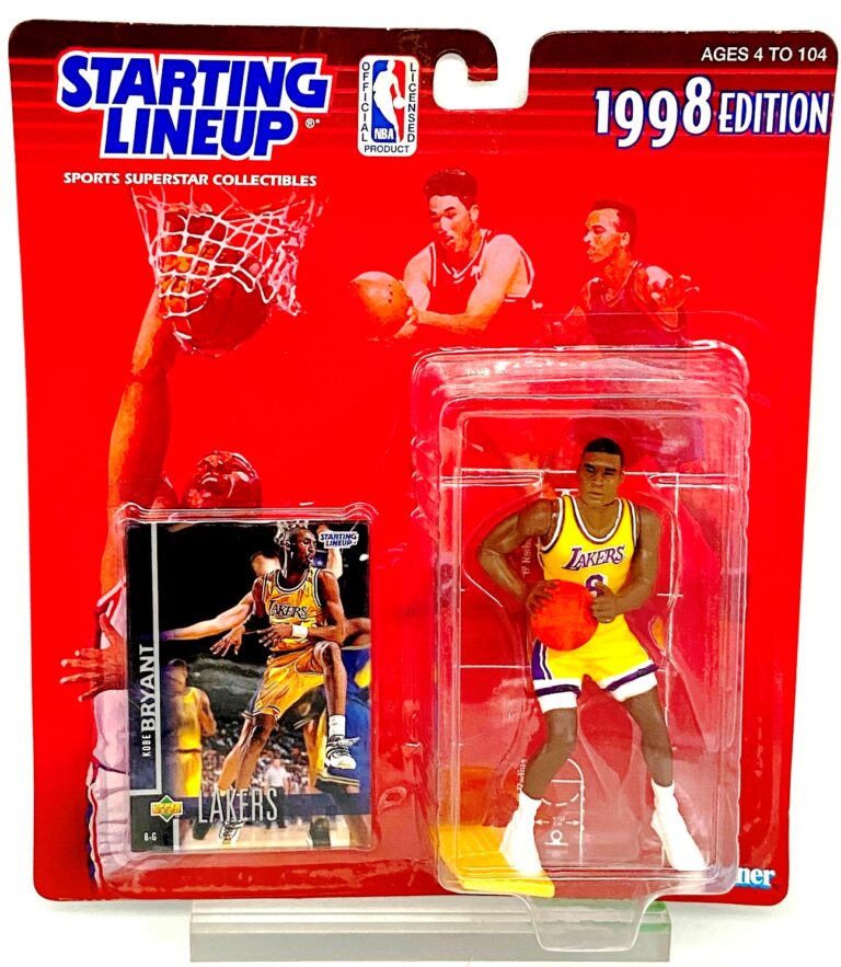 Vintage 1998 Edition Starting Lineup Kobe Bryant (NBA Sports Superstar ...