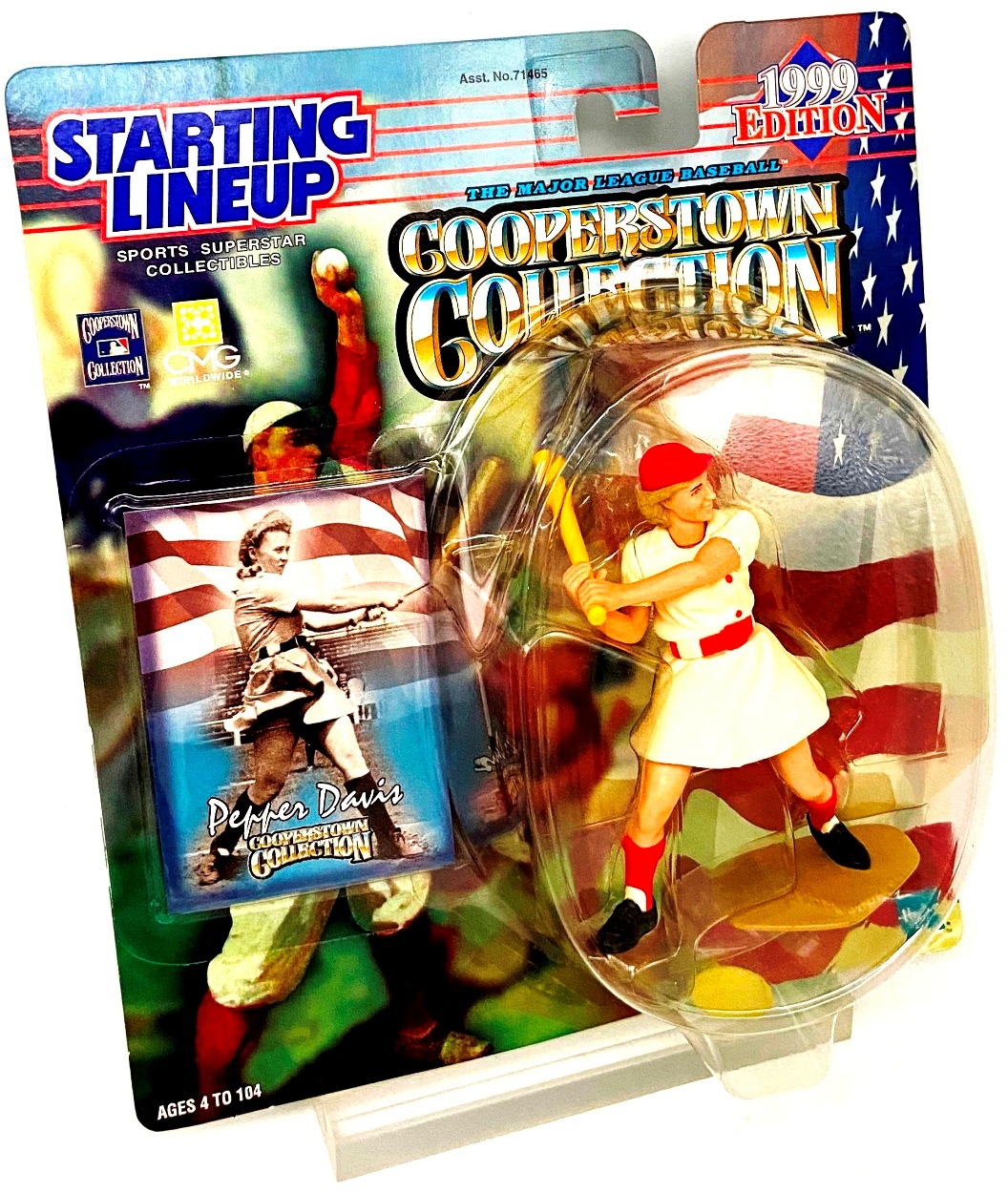 Vintage 1999 Series Starting Lineup Cooperstown Collection AAGPBL ...