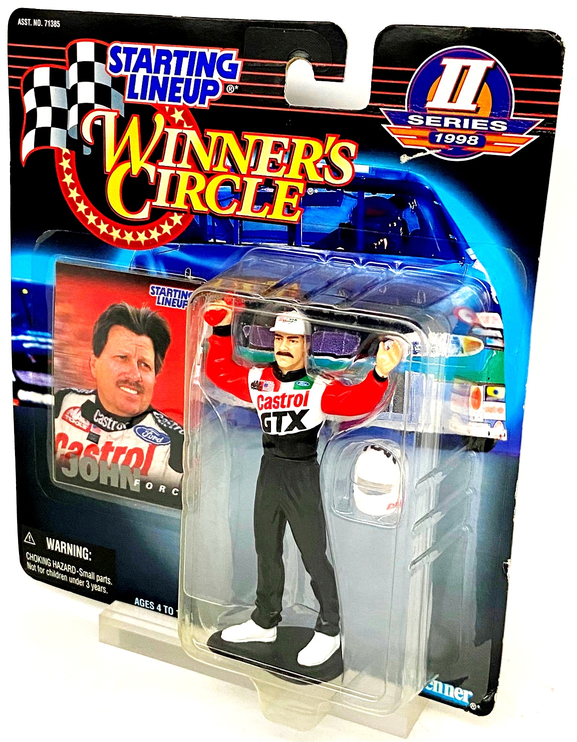 1998 SLU Nascar WC John Force Series-II (NHRA) w/"NO FEAR" Helmet