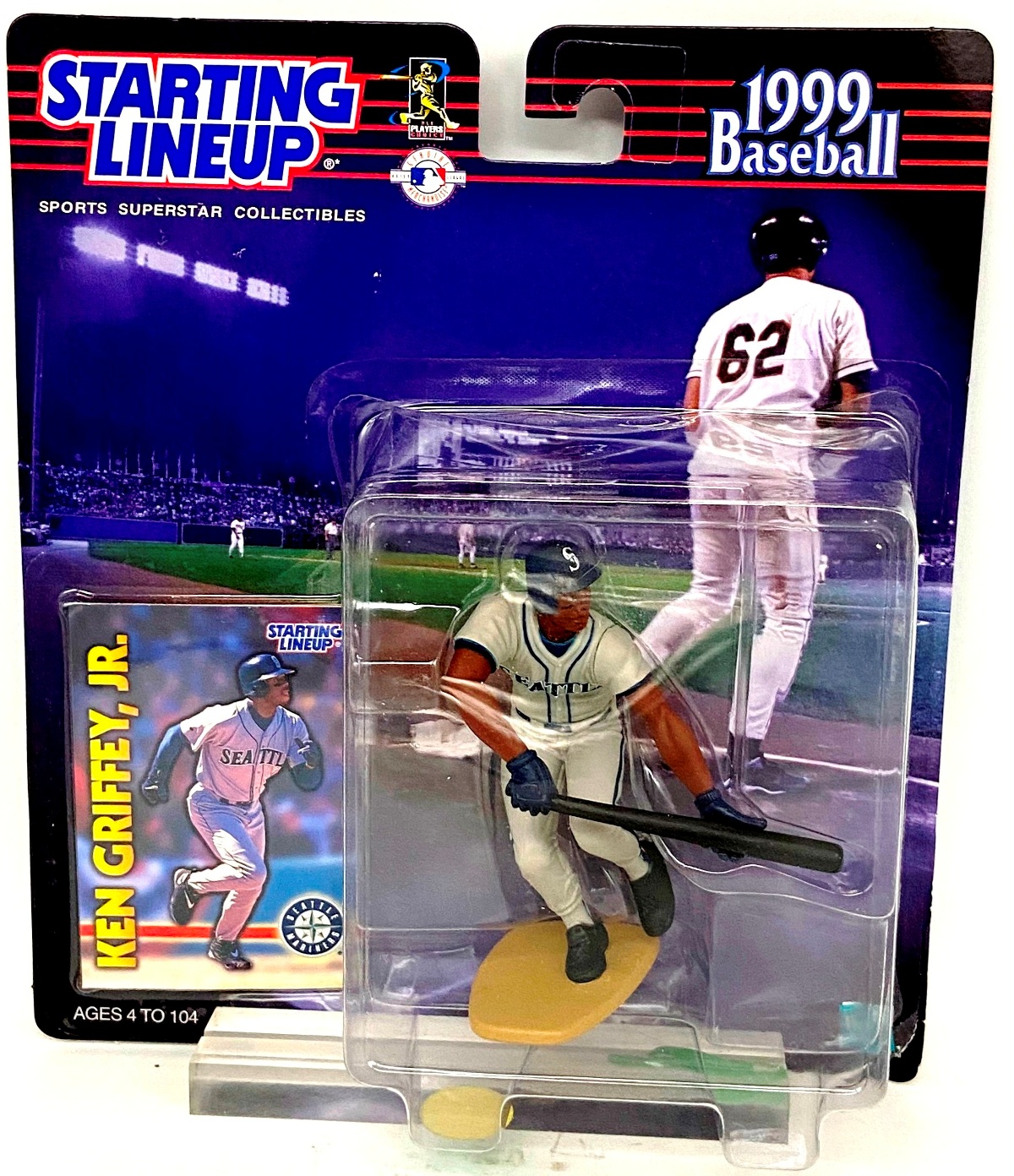 Vintage 1999 Baseball Starting Lineup Ken Griffey Jr. (Sports Superstar ...