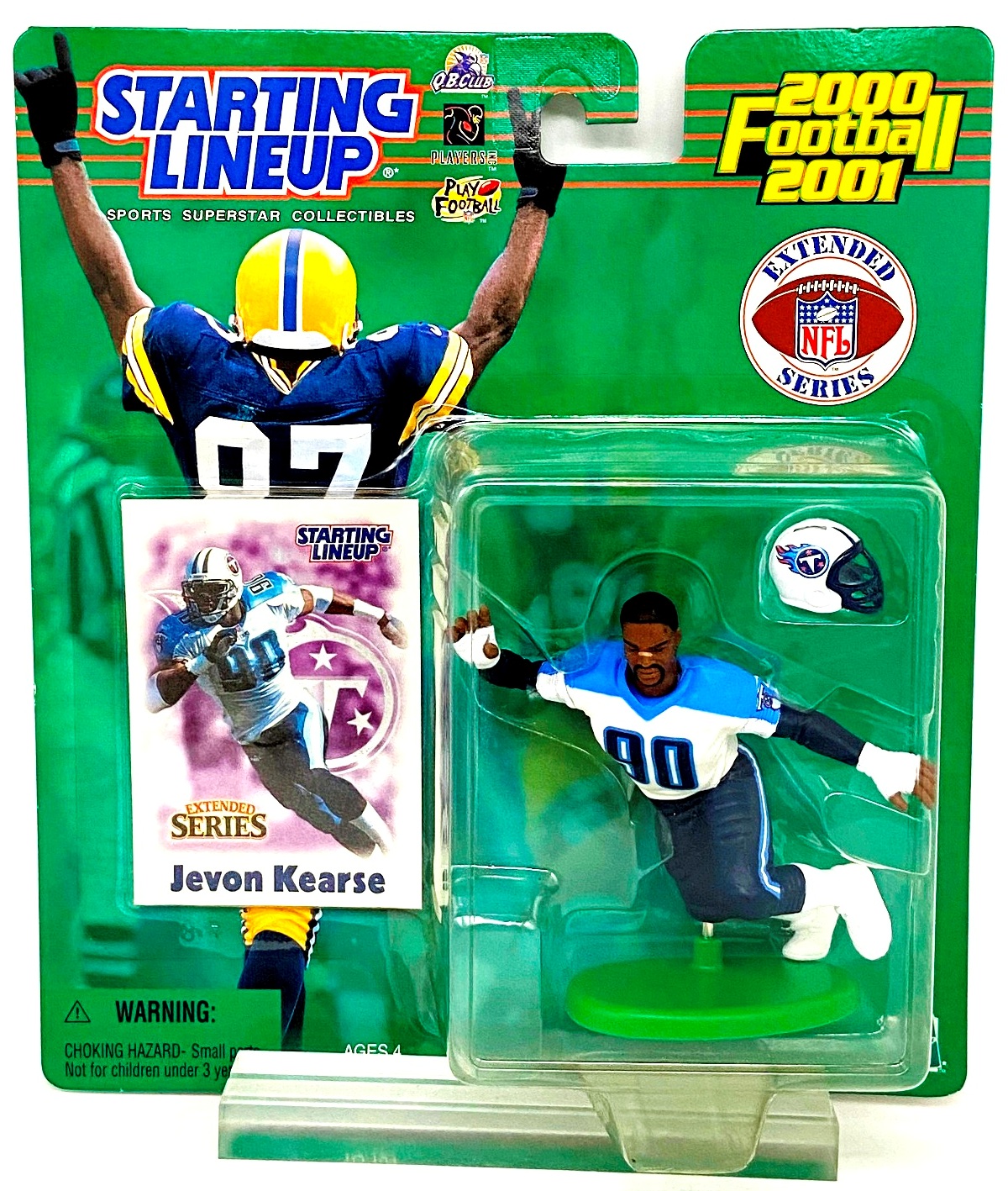 Vintage 2000-01 Football Extended Series Starting Lineup Jevon Kearse ...