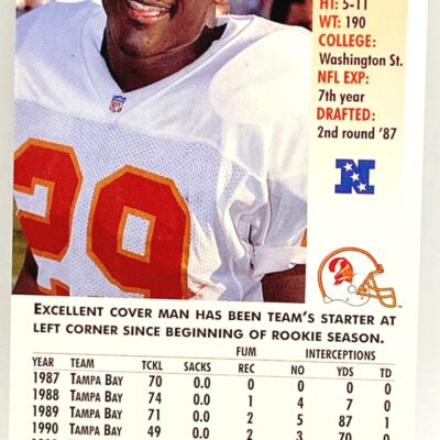 1993 Fleer NFL Game Day '93 Ricky Reynolds #115 (Tampa Bay)
