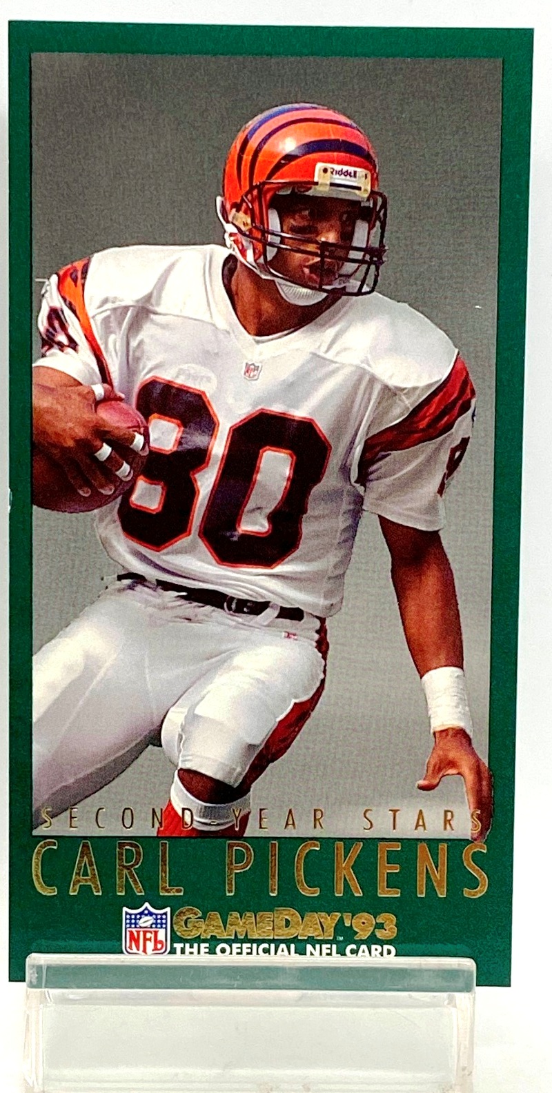 Vintage 1993 Fleer NFL Game Day '93 Second Year Stars Carl Pickens #1 ...
