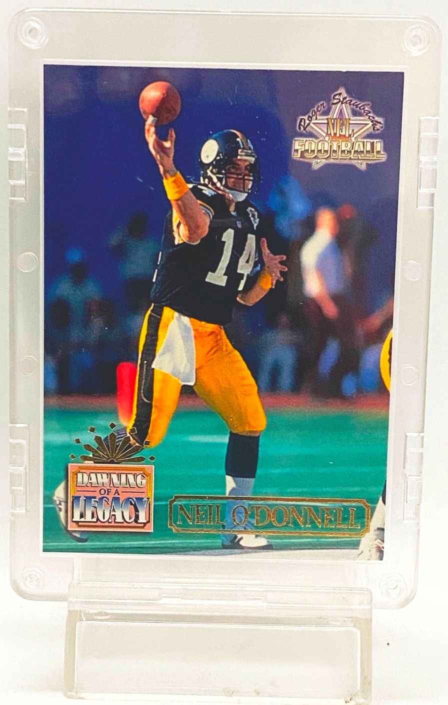 Vintage 1994 Roger Staubach's NFL Neil O'Donnell Dawning Of A Legacy ...