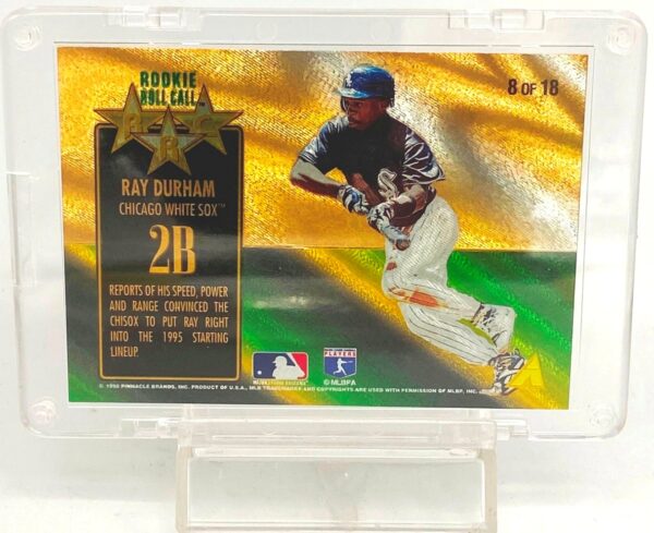 Vintage 1995 Pinnacle Zenith Edition Ray Durham Rookie Card #8 of #18 ...