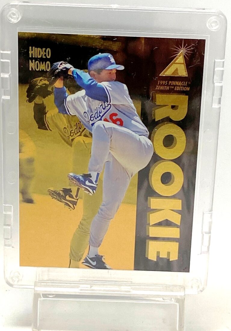 Vintage 1995 Pinnacle Zenith Edition Rookie Hideo Nomo Rookie Card #149 ...