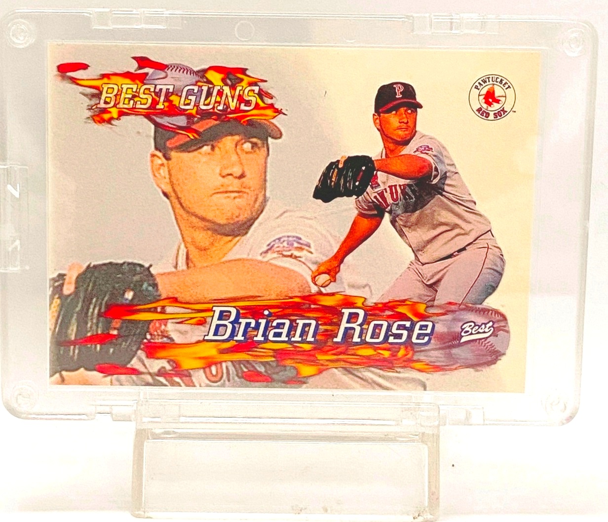 Vintage 1997 Best Cards Best Guns Brian Rose #5 of#10 Teams ...