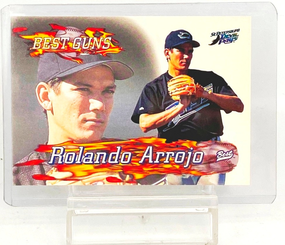 Vintage 1997 Best Cards Best Guns Rolando Arrojo #2 of#10 Teams: ("ST ...