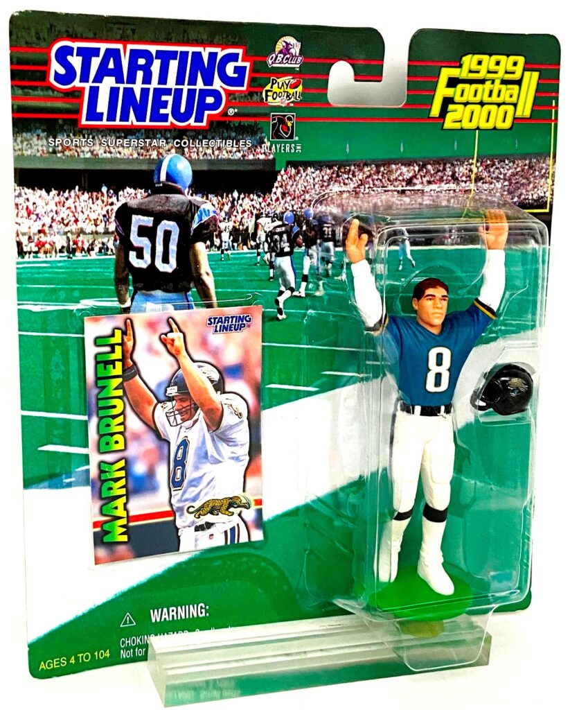 Vintage 1999-00 Football Starting Lineup Mark Brunell (Sports Superstar ...