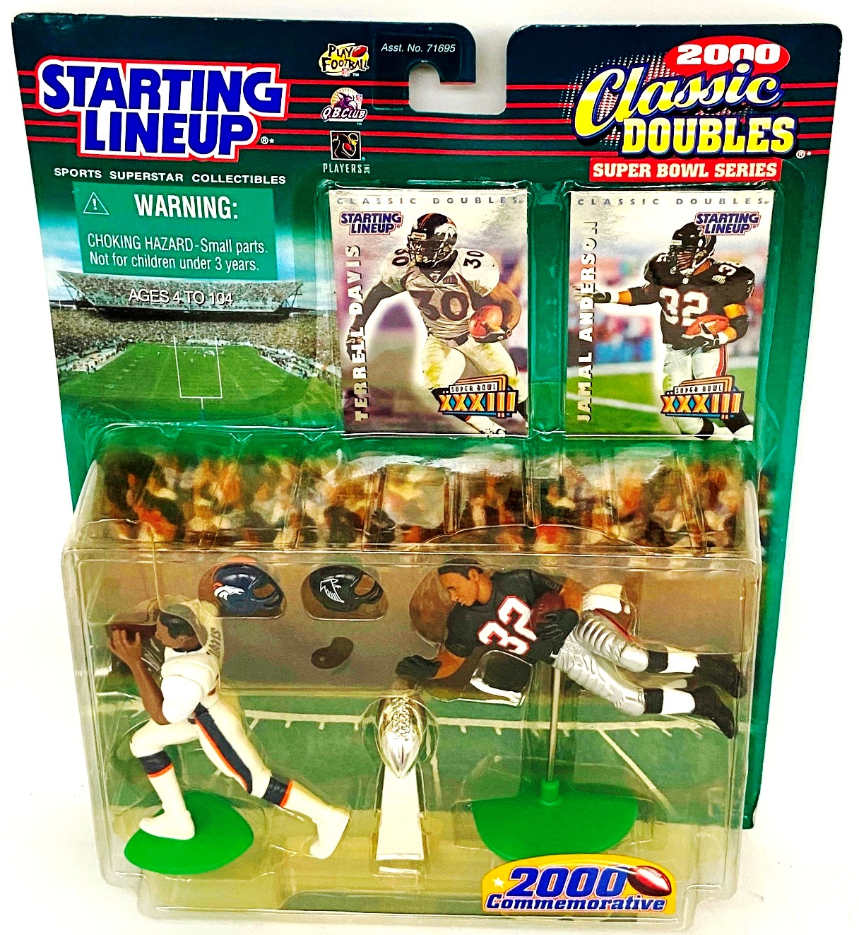 Vintage SLU 2000 Commemorative Classic Doubles Terrell Davis & Jamal ...