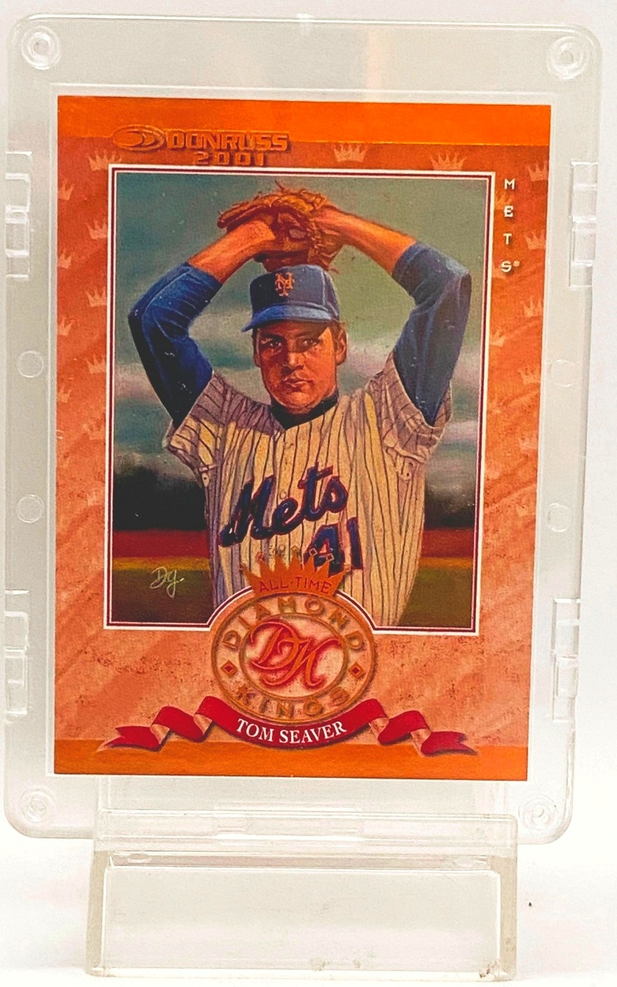 Vintage 2001 Donruss All-Time Diamond Kings Tom Seaver Card #ATDK-7 ...