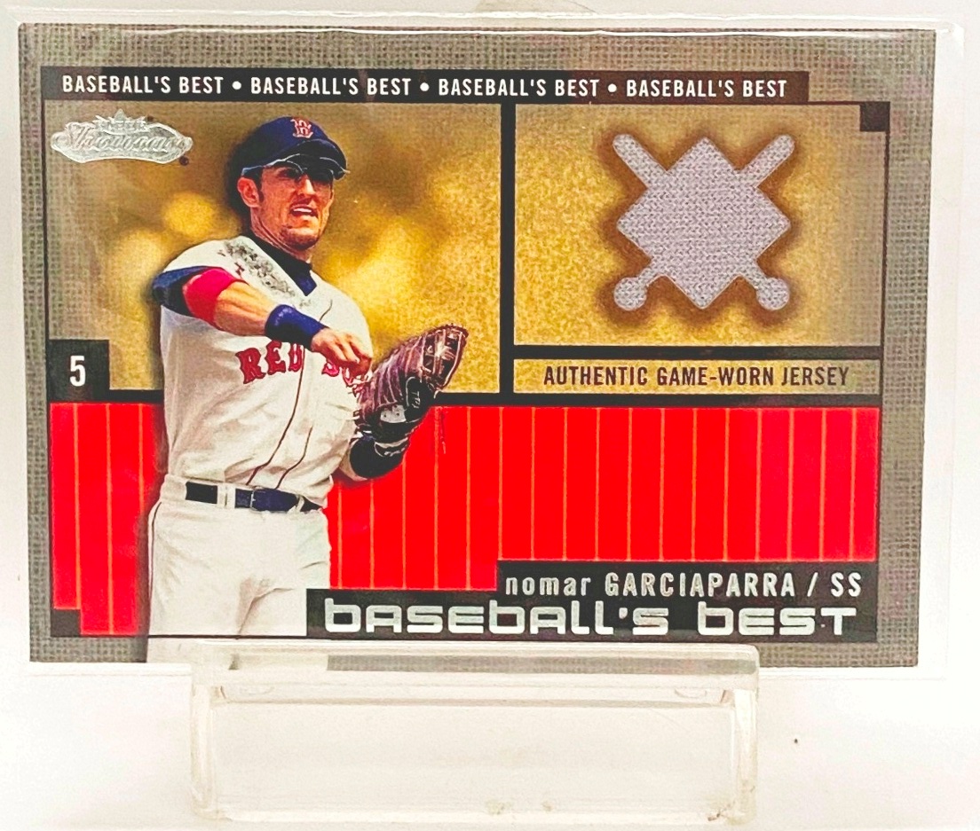 Vintage 2002 Fleer Showcase Baseball's Best Nomar Garciaparra Authentic ...