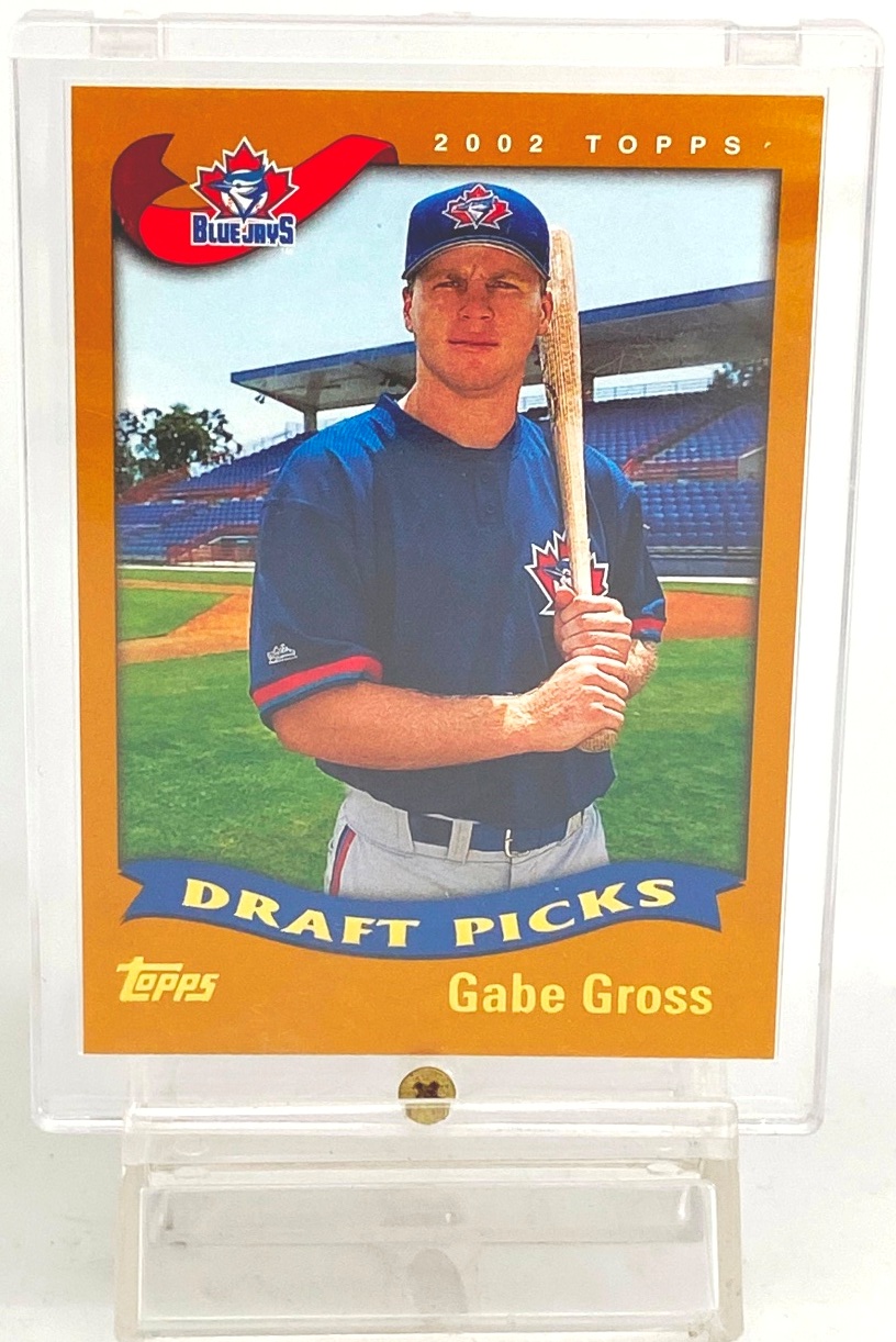 Vintage 2002 Topps Gold Draft Picks Gabe Gross RC #239 ("Blue Jays ...