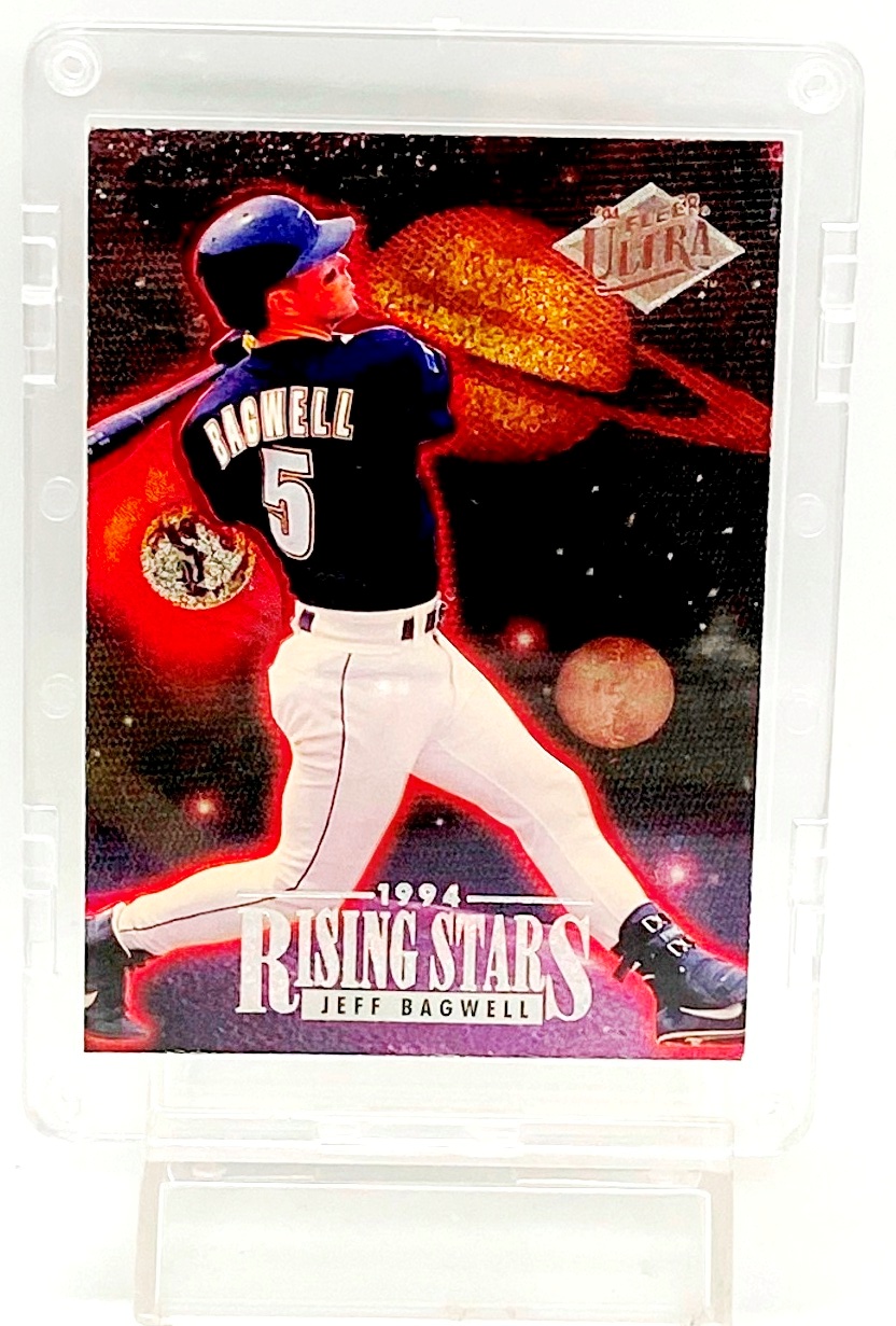 Vintage 1994 Fleer Ultra Rising Stars Jeff Bagwell Insert Card #2 of ...