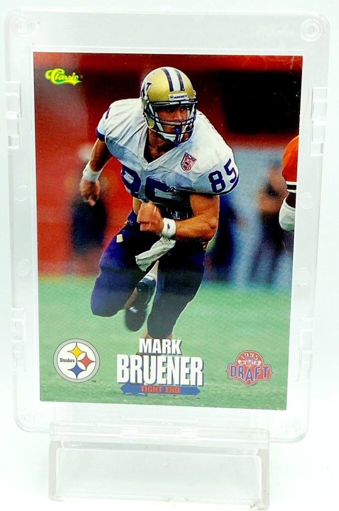 Vintage 1995 Classic NFL Draft Mark Bruener Rookie Card #27 ...