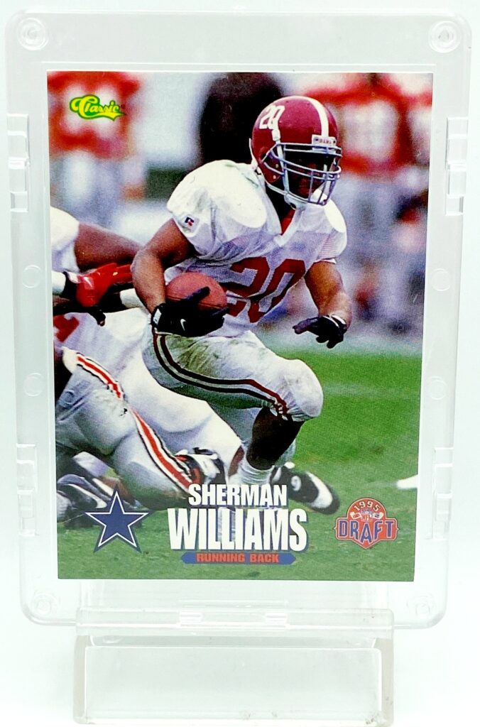 Vintage 1995 Classic NFL Draft Sherman Williams Rookie Card #94 ...