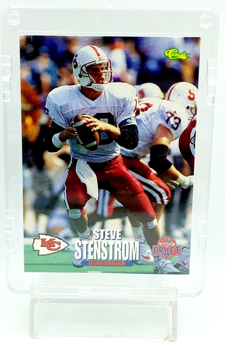 Vintage 1995 Classic NFL Draft Steve Stenstrom Rookie Card #39 ...