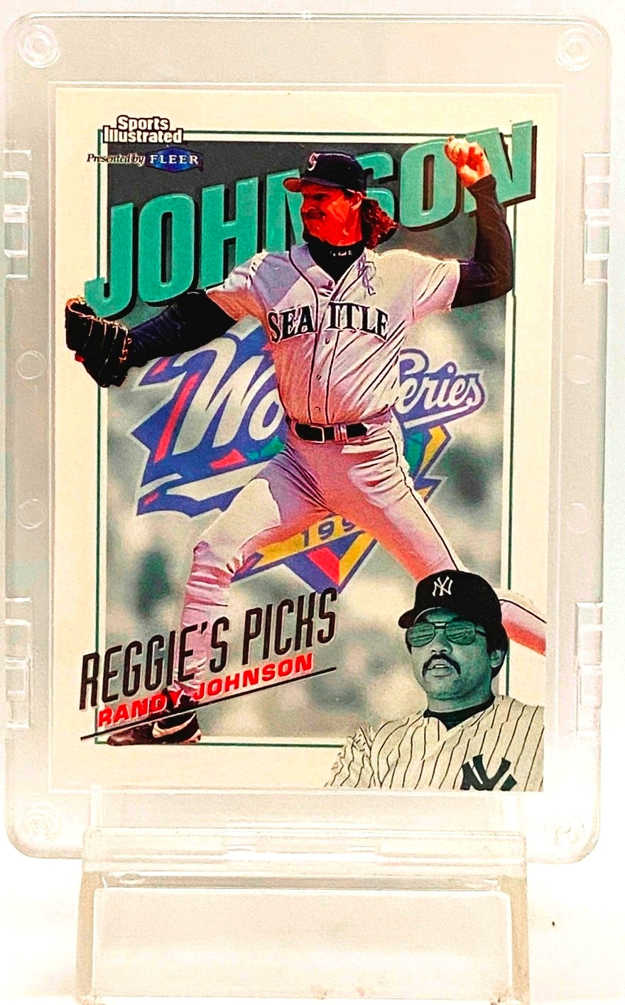 Vintage 1998 Fleer Sports Illustrated Embossed Reggie's Picks MLB Randy ...