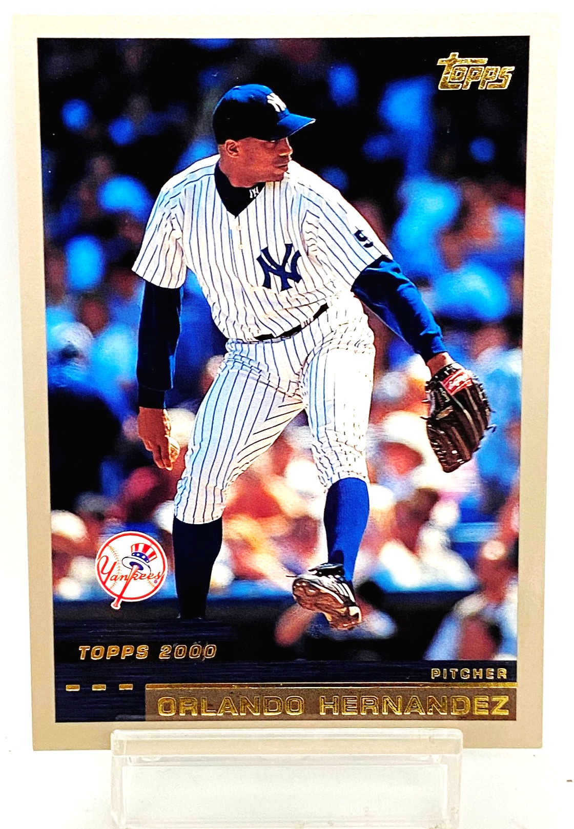 Vintage 2000 Topps Gold Exclusive MLB Orlando Hernandez Card # 2 of 8 ...