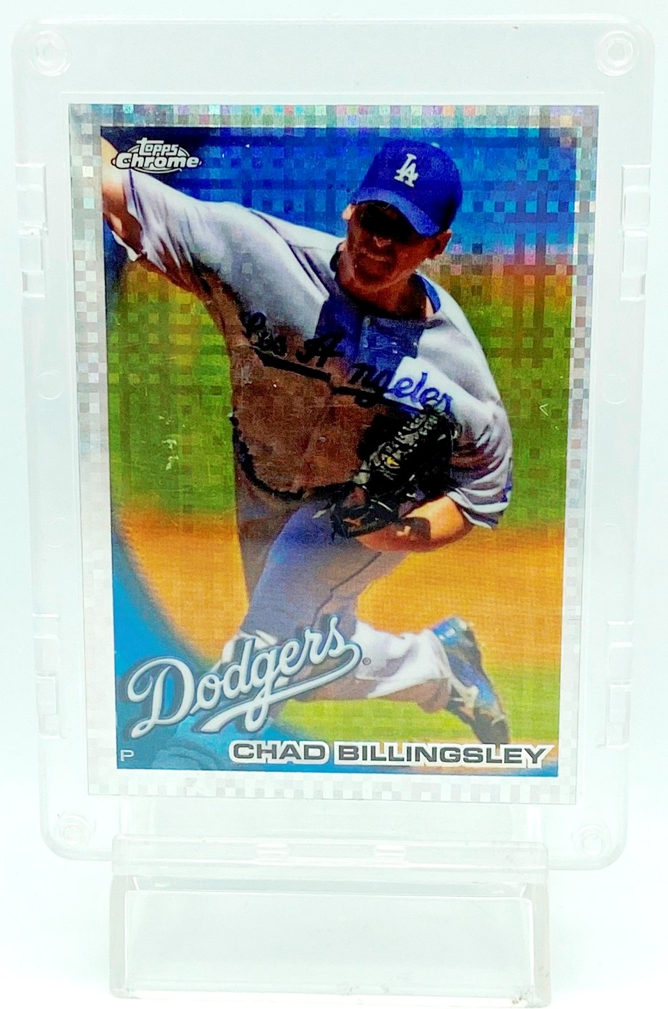 Vintage 2010 Topps Chrome Chad Billingsley Refractor Card #145 Team ...