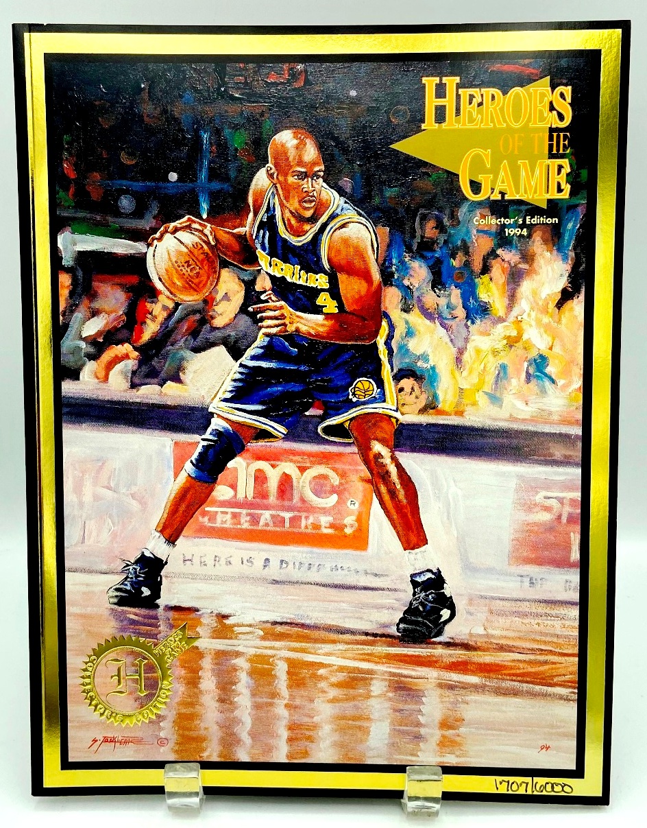 Vintage 1994 Heroes Of The Game Exclusive Chris Webber Memorabilia vintage-1994-heroes-of-the-game-exclusive-chris-webber-memorabilia