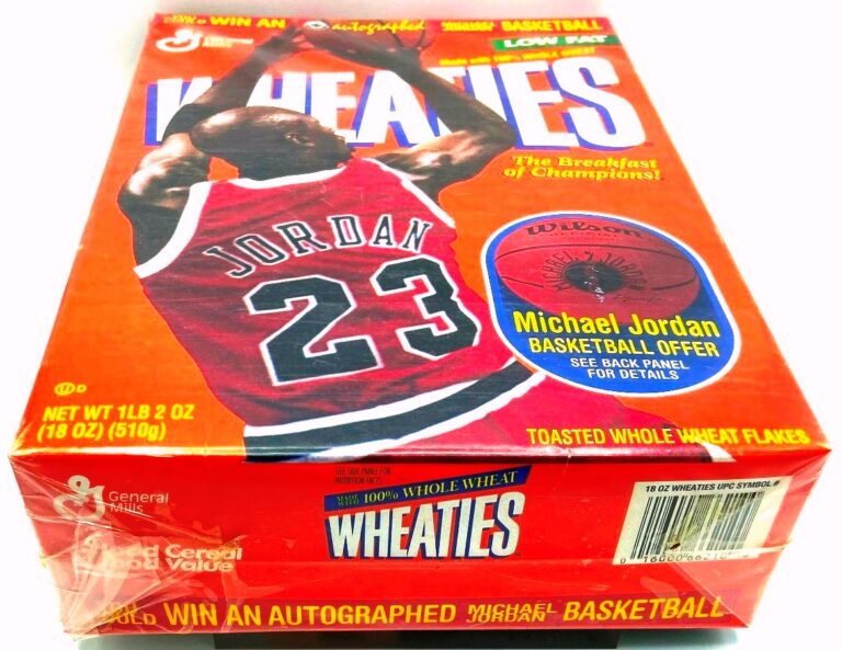1997 Michael Jordan Wheaties "Full Cereal Box Edition" Series-91