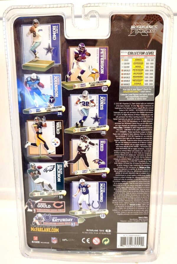 Vintage 2010 McFarlane NFL Adrian Peterson Series-24 Chase Variant ...