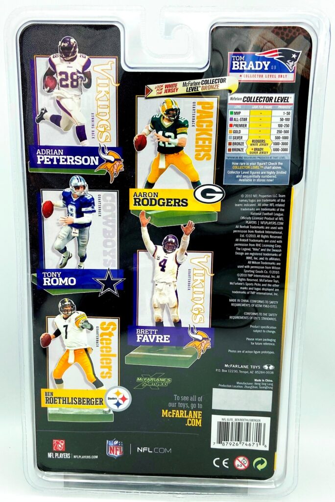 2010 McFarlane NFL Elite Ben Roethlisberger -Target Exclusive S-1