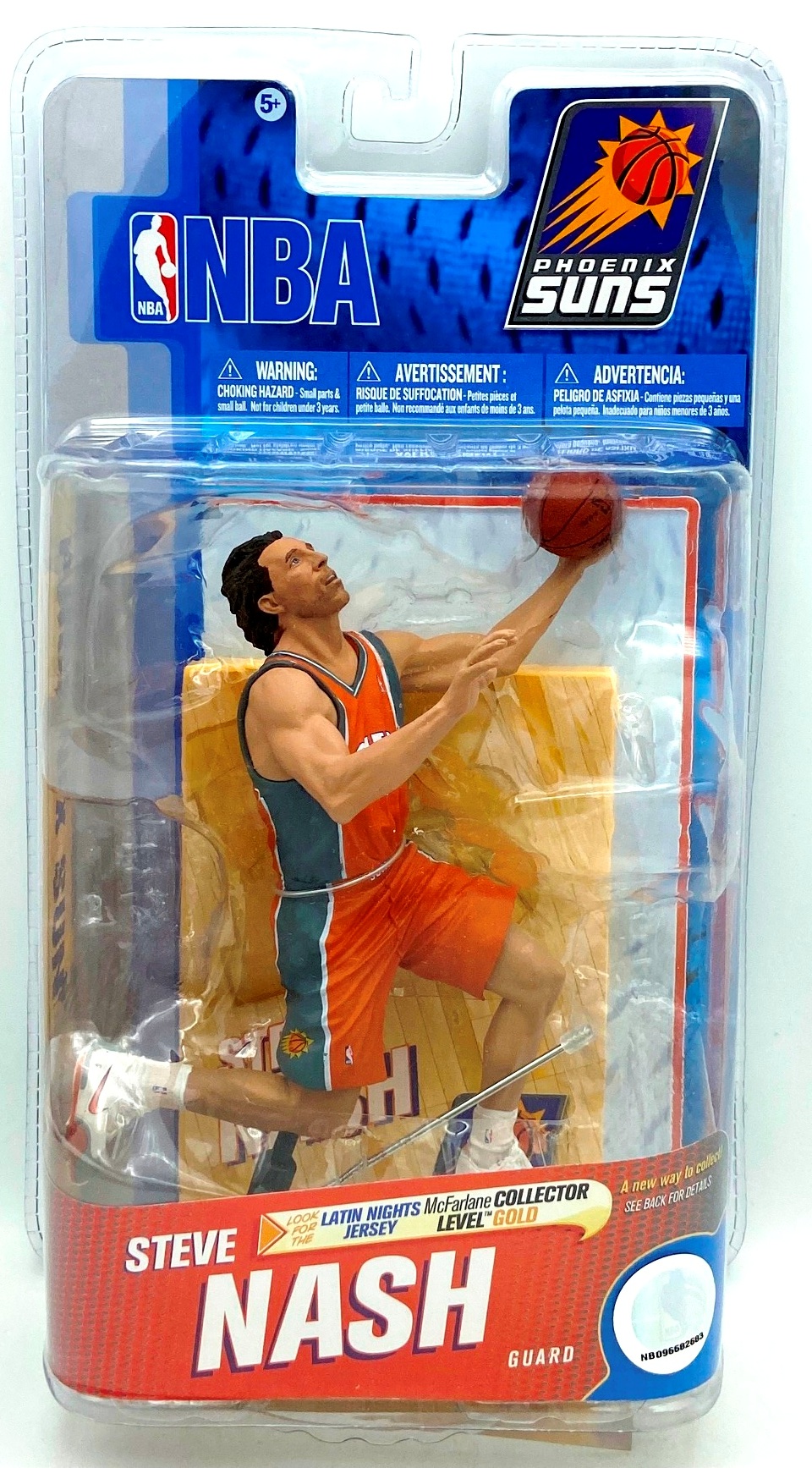 Vintage 2011 McFarlane NBA Steve Nash Series-19 Collector Level Chase ...