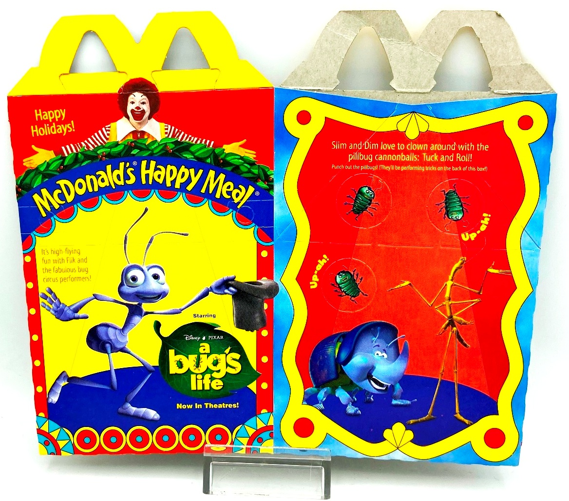 Vintage 1998 McDonald's Exclusive A Bug's Life Slim-Dim Happy Meal ...