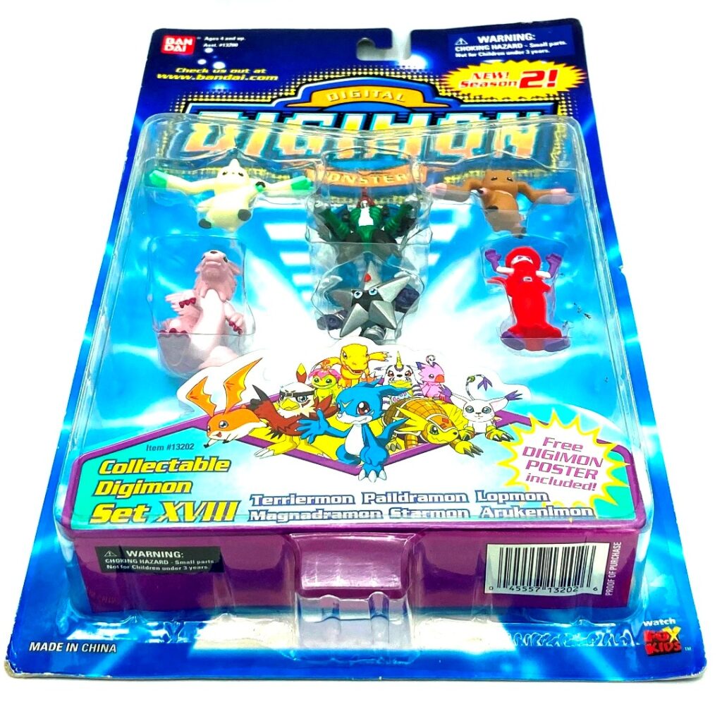 Vintage 1999 Digimon DM Collectable Digimon Set XVIII Season 2 (Action ...