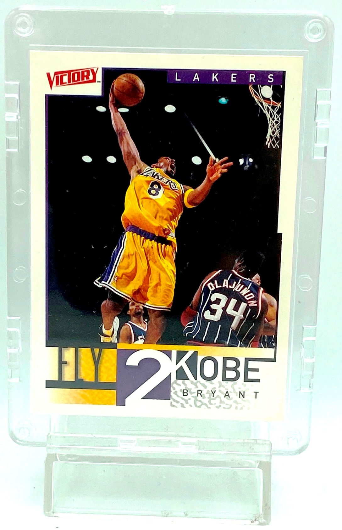 Vintage 2000 Upper Deck Victory Kobe Bryant Fly 2 Kobe Card #298 Team ...