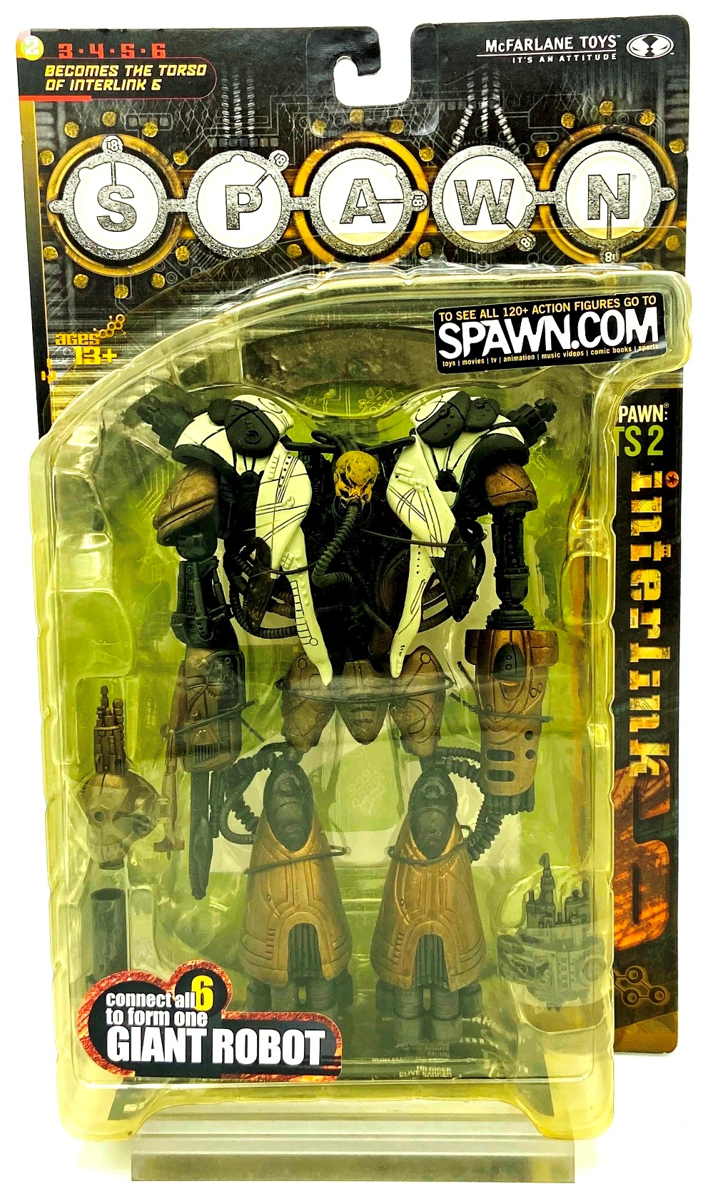 2001 McFarlane Toys Spawn TS2 Interlink 6 Giant Robot Ltd. Ed.