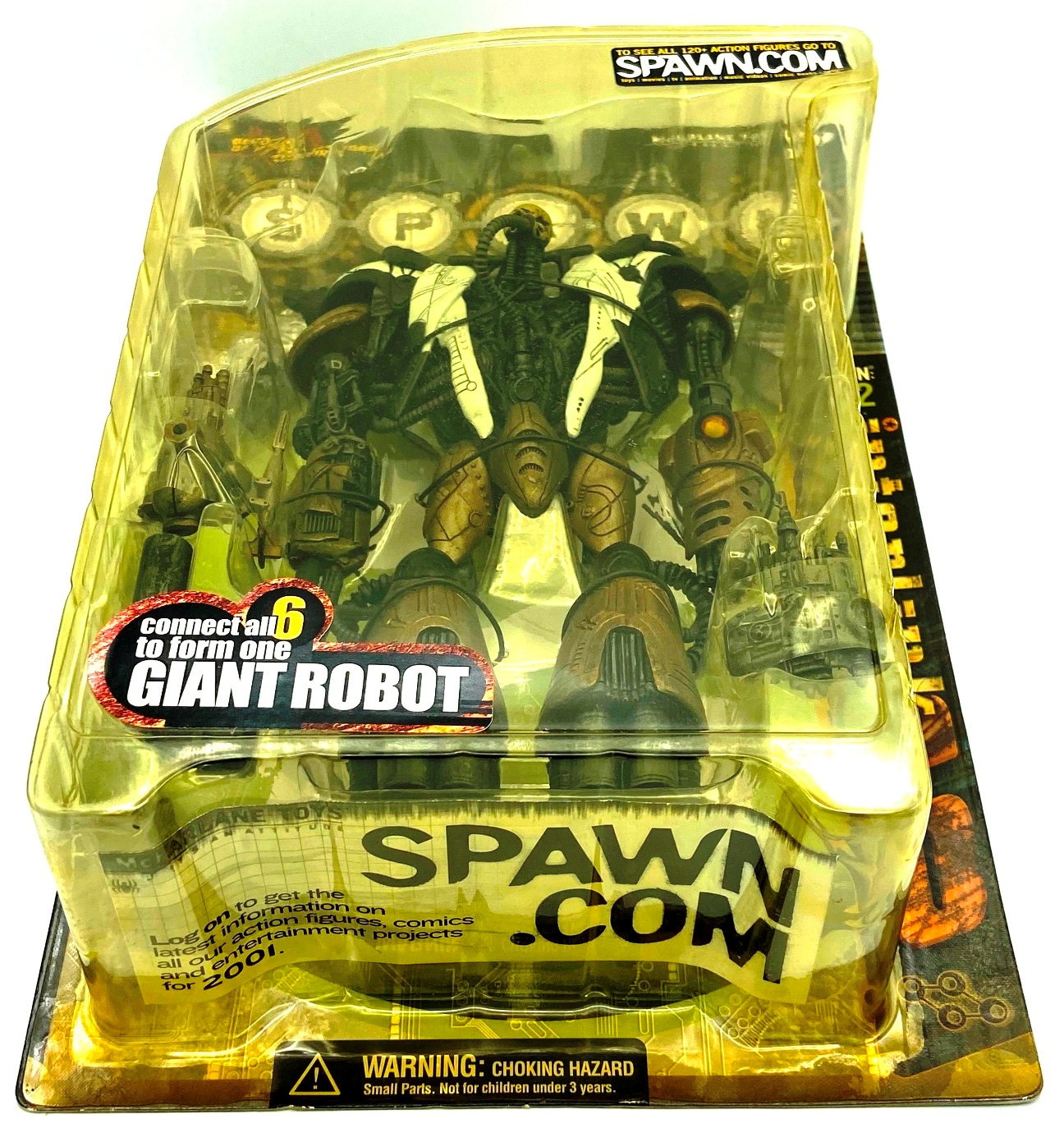 2001 McFarlane Toys Spawn TS2 Interlink 6 Giant Robot Ltd. Ed.
