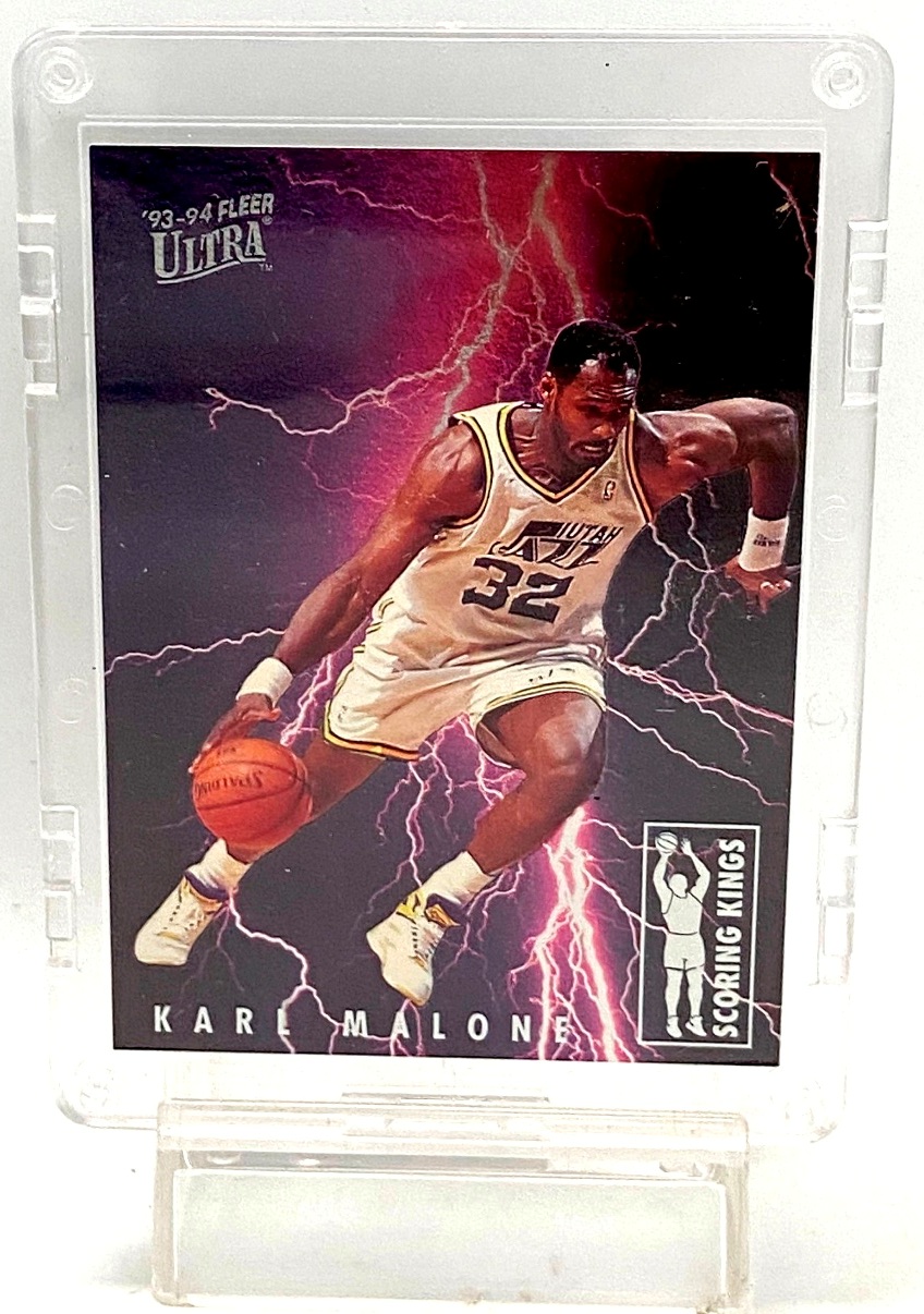 1993-94 Fleer Ultra Karl Malone Scoring Kings Insert #6 ("Jazz")