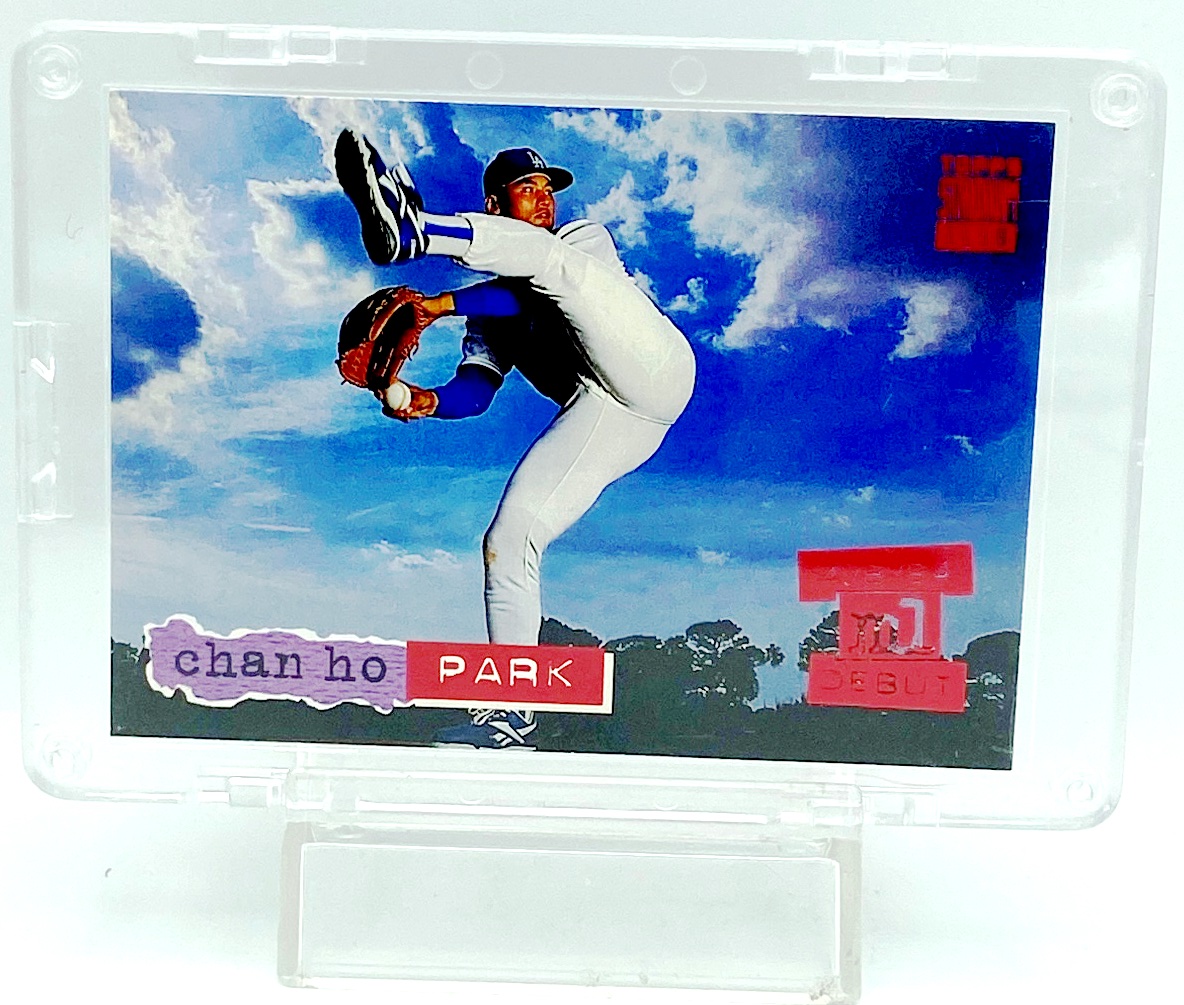 Vintage 1994 Topps Stadium Club MLB Chan Ho Park Debut-Rookie Card #521 Team: ("LA Dodgers ...
