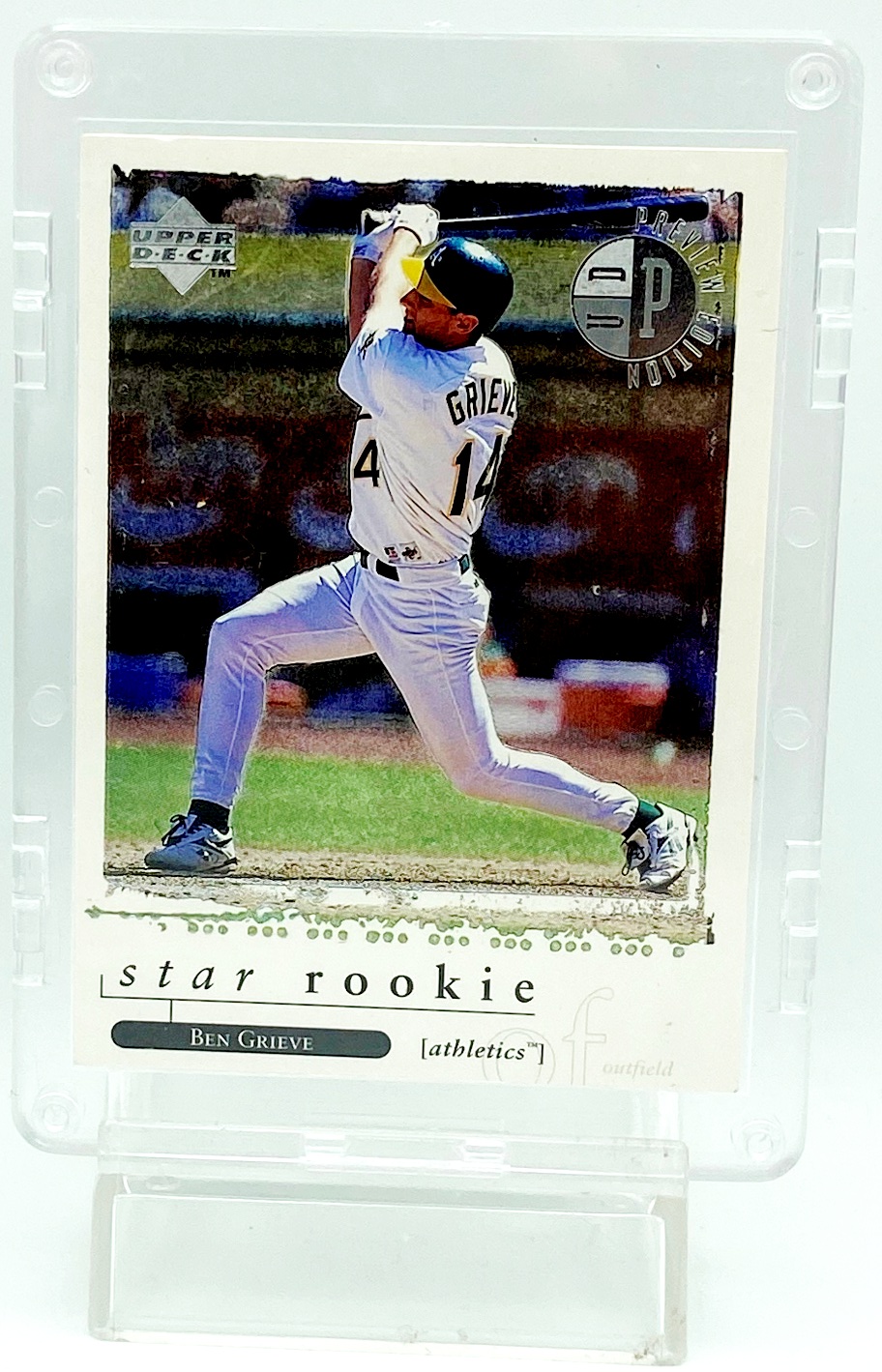 Vintage 1997 Upper Deck Preview Edition Star Rookie MLB Ben Grieve RC ...