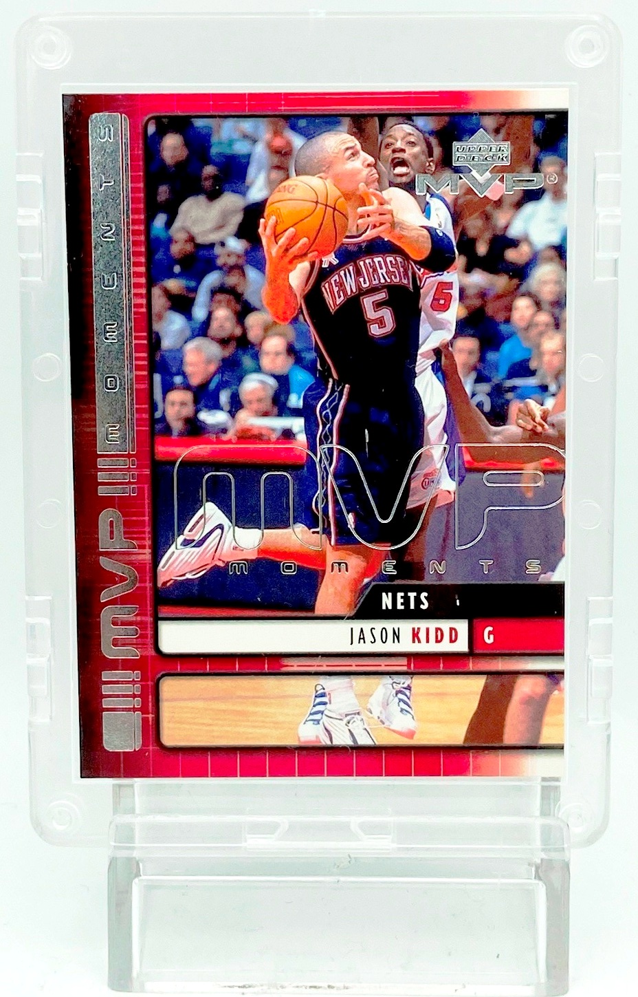 Vintage 2002 Upper Deck MVP Moments Jason Kidd #M2 Team: ("New Jersey ...