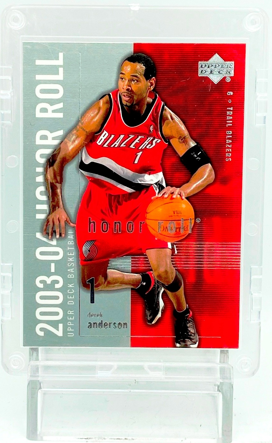 Vintage 2003-04 Upper Deck Honor Roll Derek Anderson Card #69 Team ...